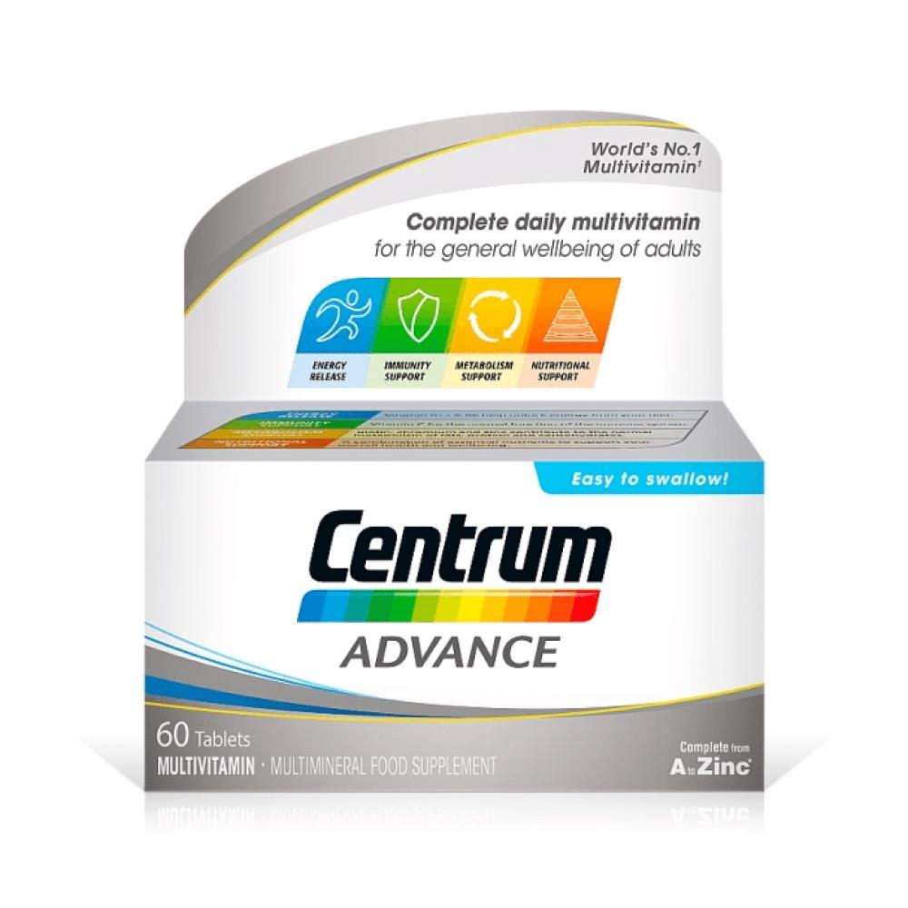Centrum Advance 60 tablets | Mellericks Pharmacy | Cork | Ireland