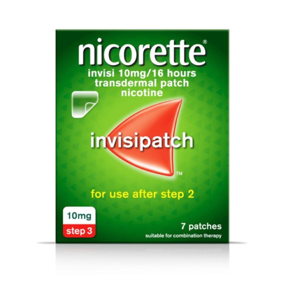 NICORETTE 10MG CLEAR PATCHES 16HR 7PACK | Mellericks Pharmacy | Cork ...
