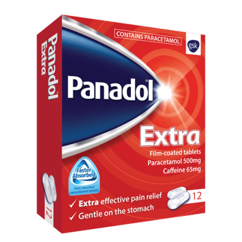 Panadol Extra Film-Coated Tablets 12 Pack | Mellericks Pharmacy | Cork ...
