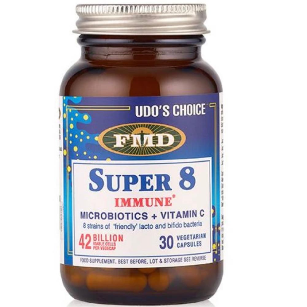 Udos Choice Super 8s 30 veg capsules | Mellericks Pharmacy | Cork | Ireland