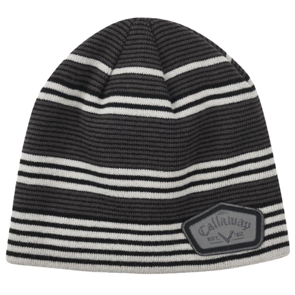 Callaway Gents Winter Chill Beanie Black - Royal - Charcoal | Irish ...
