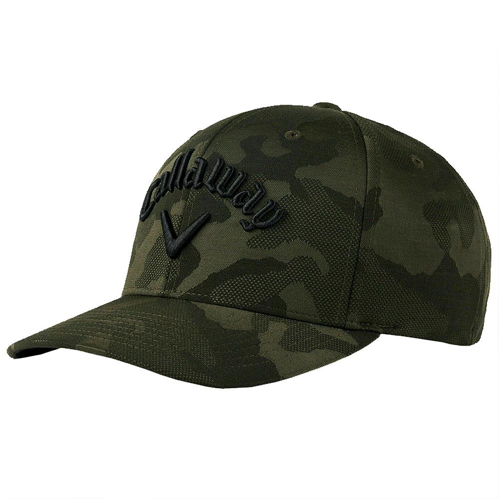 Callaway Gents Camo Snapback Cap Green | Irish Golf Store