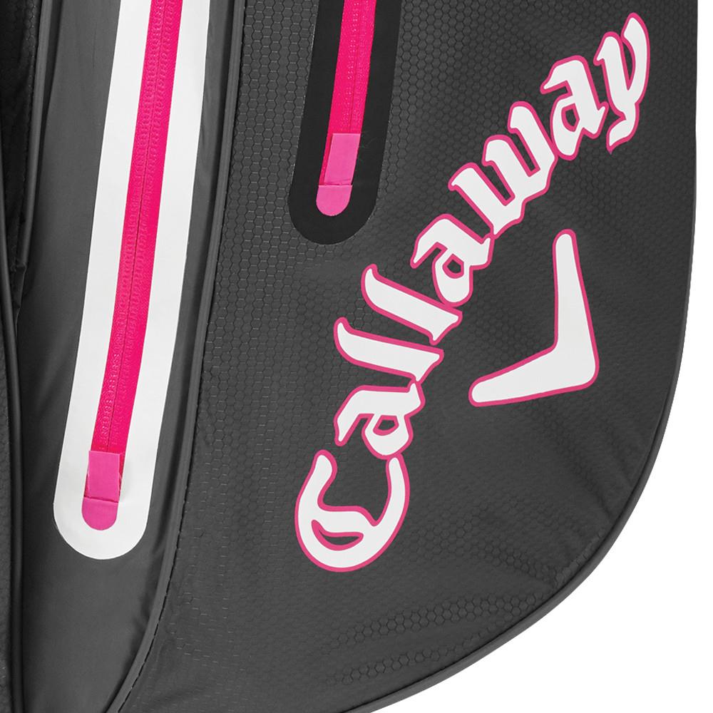 Callaway Hyper Dry 15 Cart Bag Charcoal Pink | Golf Store