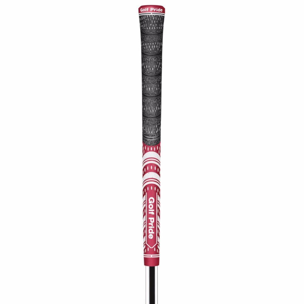Golf Pride MCC Teams Midsize Grip Dark Red - White
