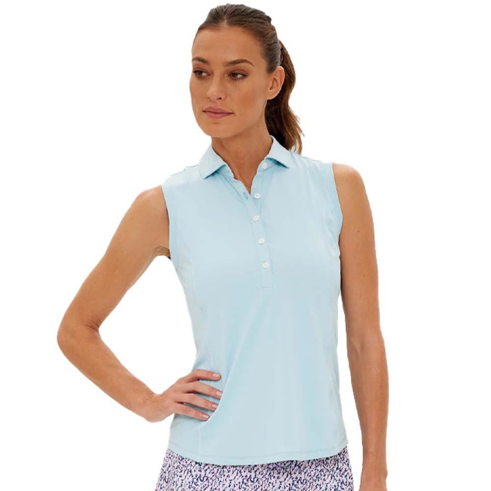 Zero Restriction Ladies Tae Sleeveless Polo Shirt Heavenly (4072)