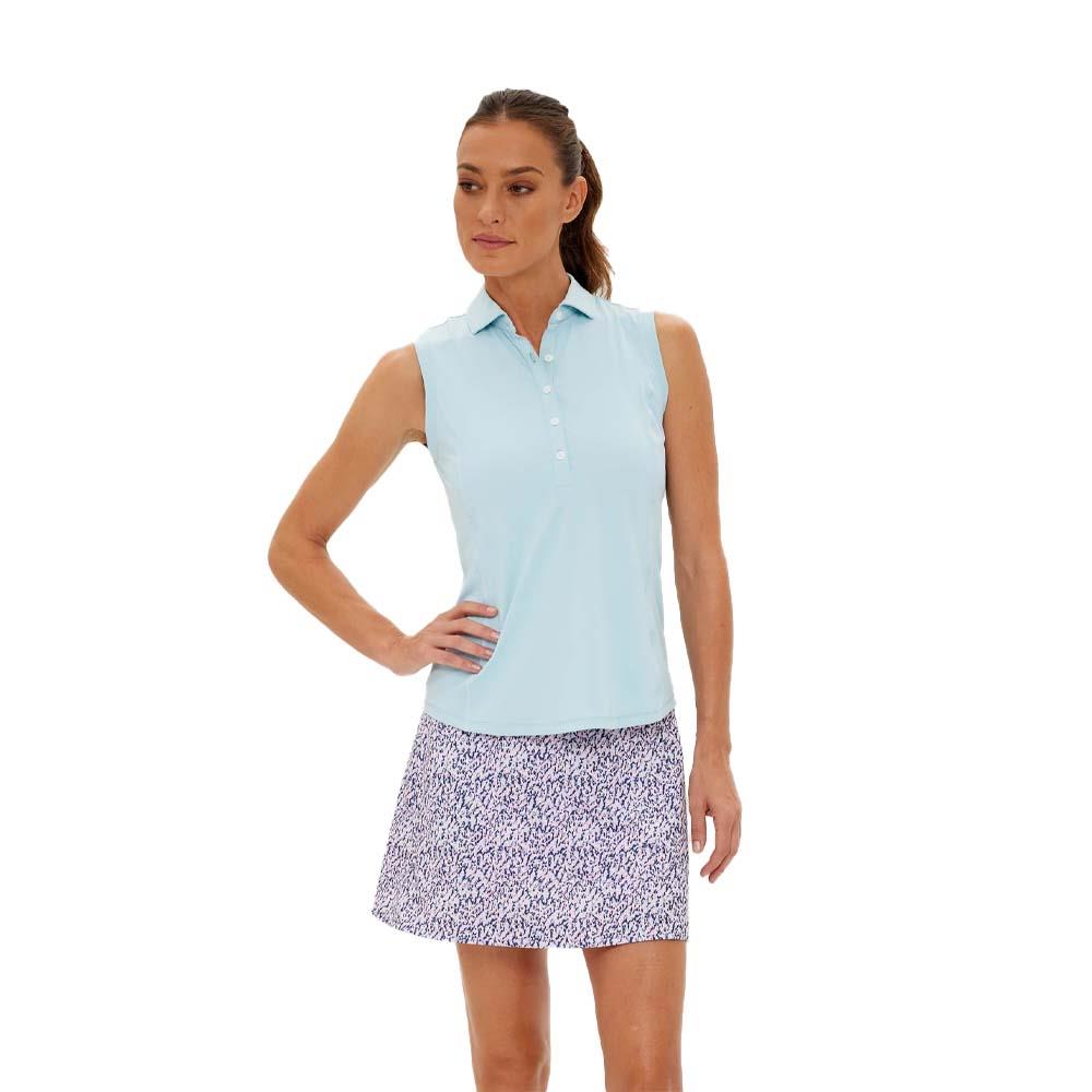 Zero Restriction Ladies Tae Sleeveless Polo Shirt Heavenly (4072)