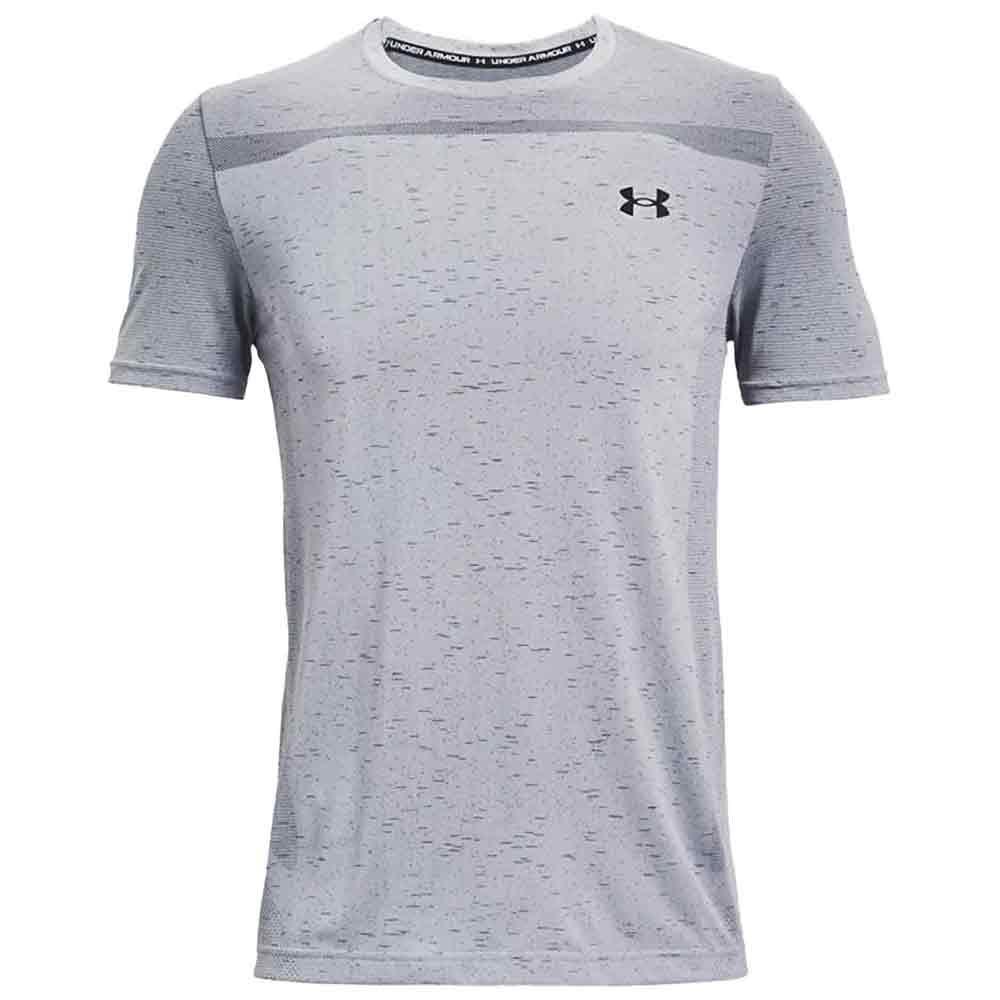 Under Armour Gents Seamless Polo Shirt Mod Grey - Black (011)