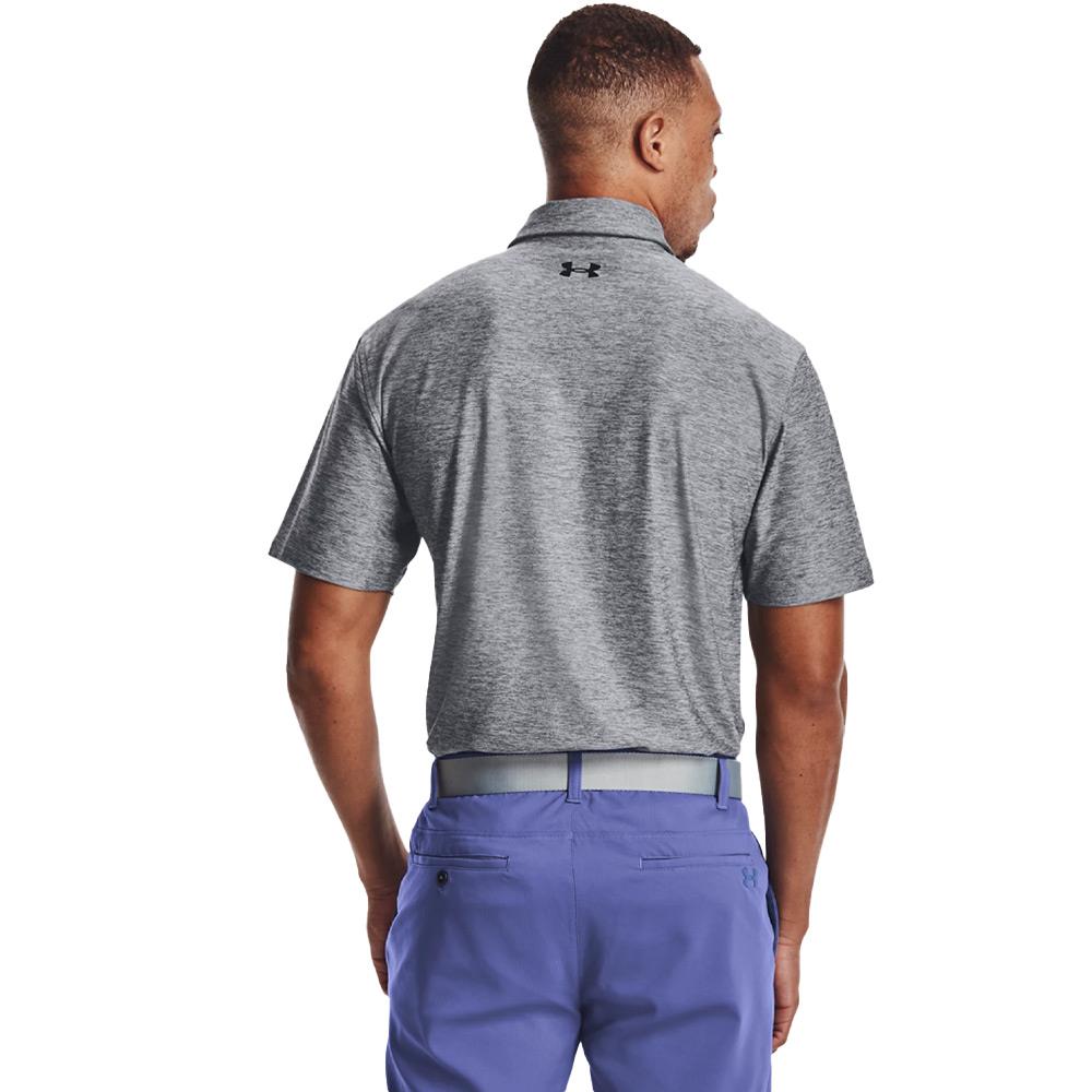 Under Armour Gents Tee To Green Polo Shirt Grey (035)