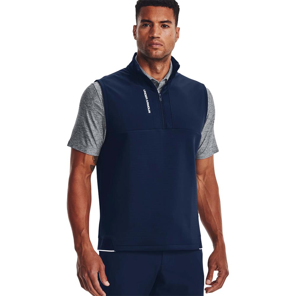 Under Armour Gents Storm Daytona Vest Navy - Reflective (408)