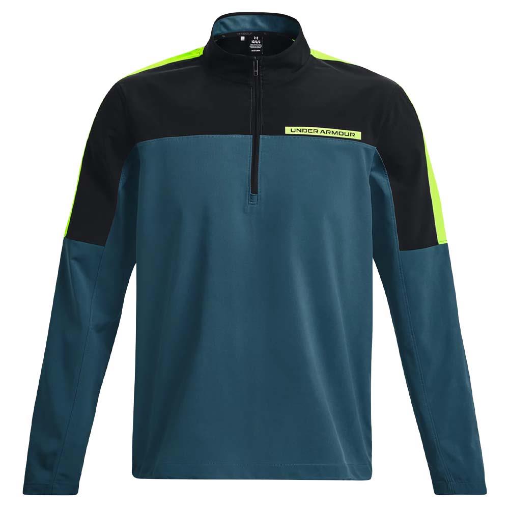 Under Armour Gents Storm Windstrike ½ Zip Top Staitic Blue - Black (414)