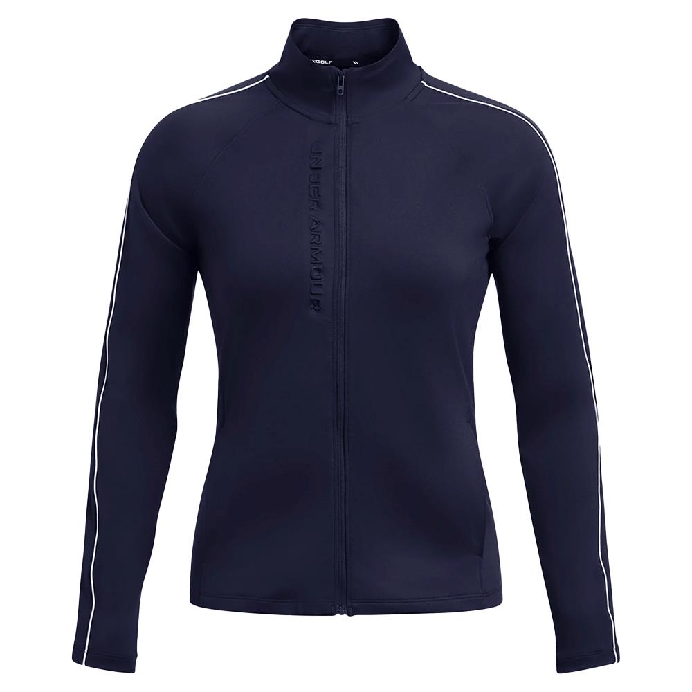 Under Armour Ladies Full Zip Storm Midlayer Midnight Navy - White (410)