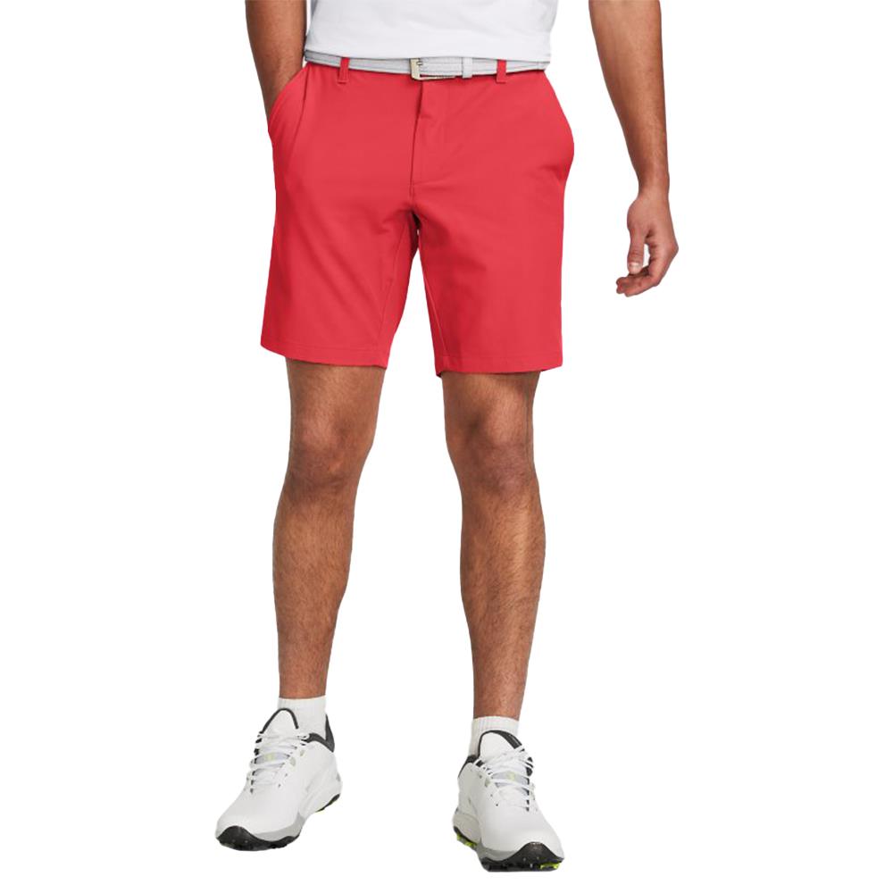 Under Armour Gents Drive Tapered 9inch Shorts Red Solstice (814)