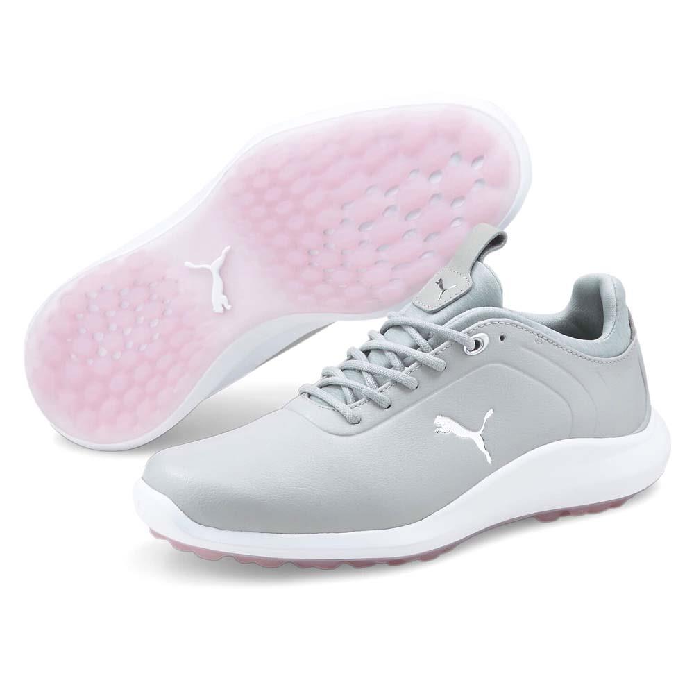 Puma Ladies Ignite Pro Shoes Silver - Pink