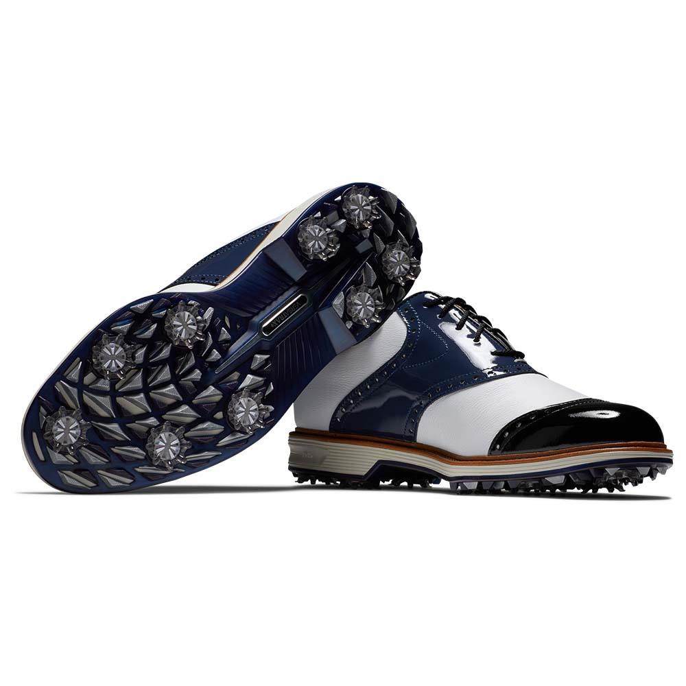 FootJoy Gents Premiere Series Wilcox Shoes White - Navy - Black | Irish ...