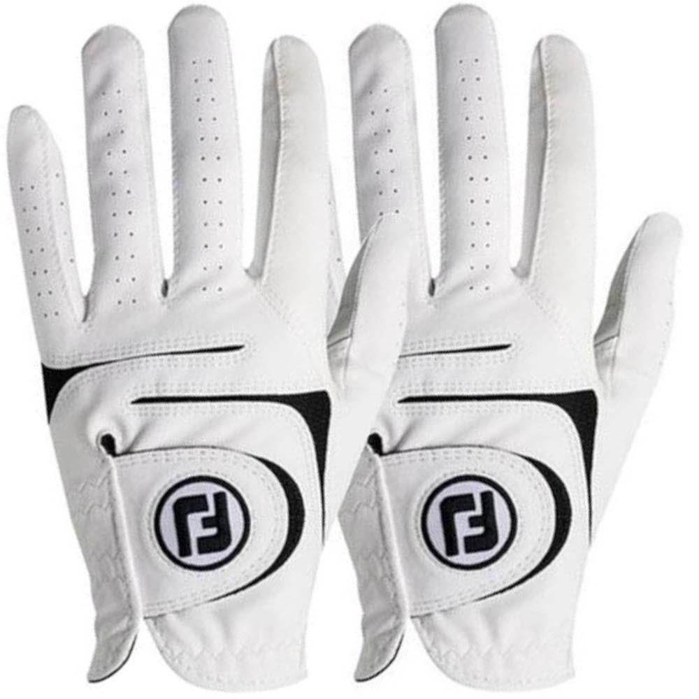 FootJoy Gents WeatherSof 2-Pack Left Hand Golf Gloves White