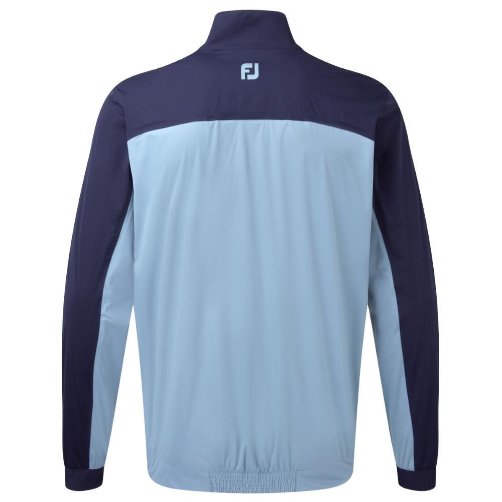 FootJoy Gents HydroKnit Waterproof Half Zip Navy - Denim