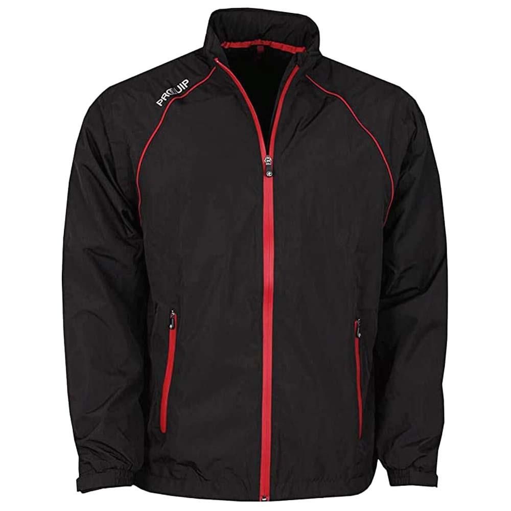 Proquip Gents Aquatec Waterproof Jacket Black - Red
