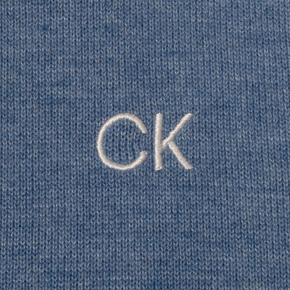 Calvin Klein Golf Gents Elmwood ½ Zip Sweater Denim Blue