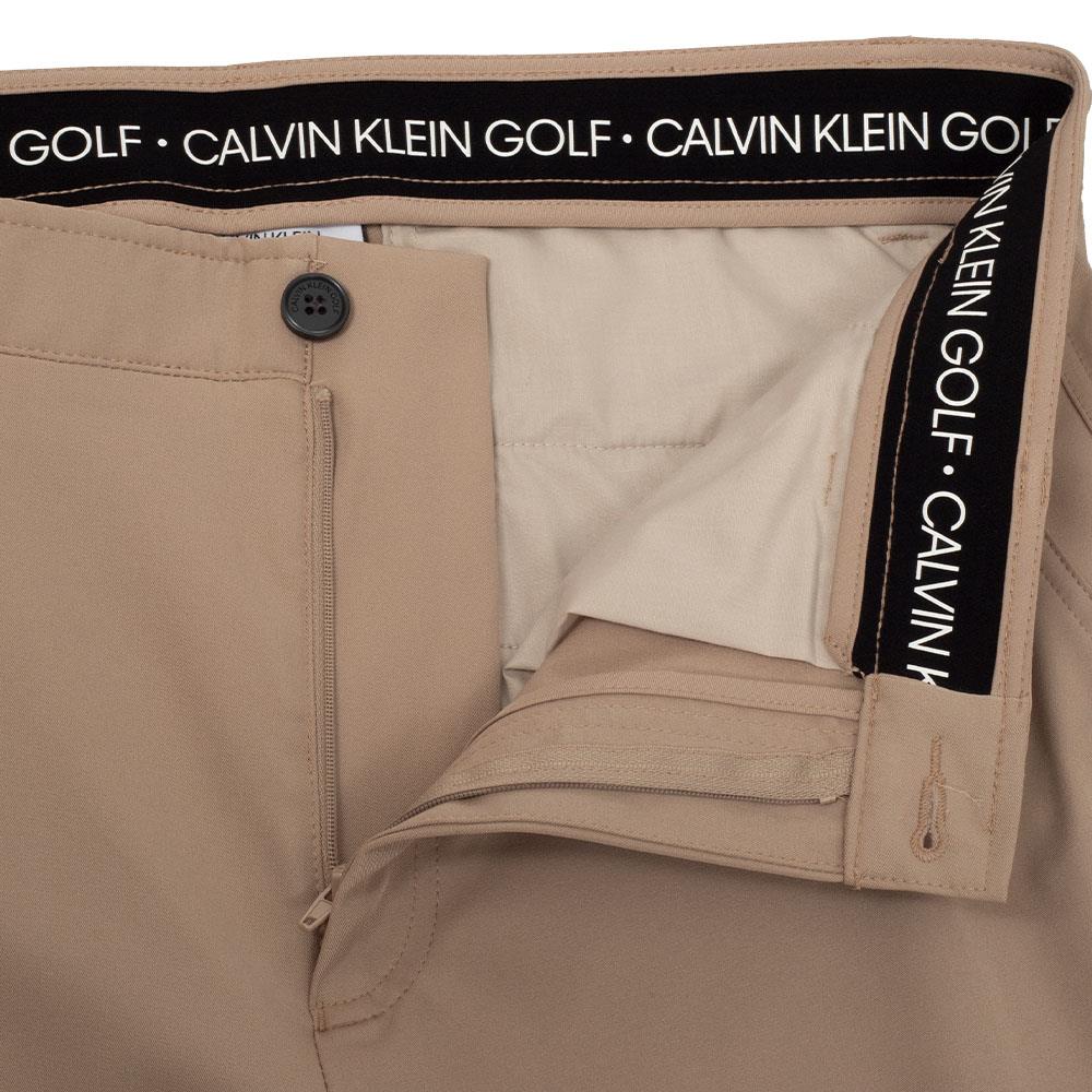 Calvin Klein Golf Gents Regular Fit Stretch Trouser Stone