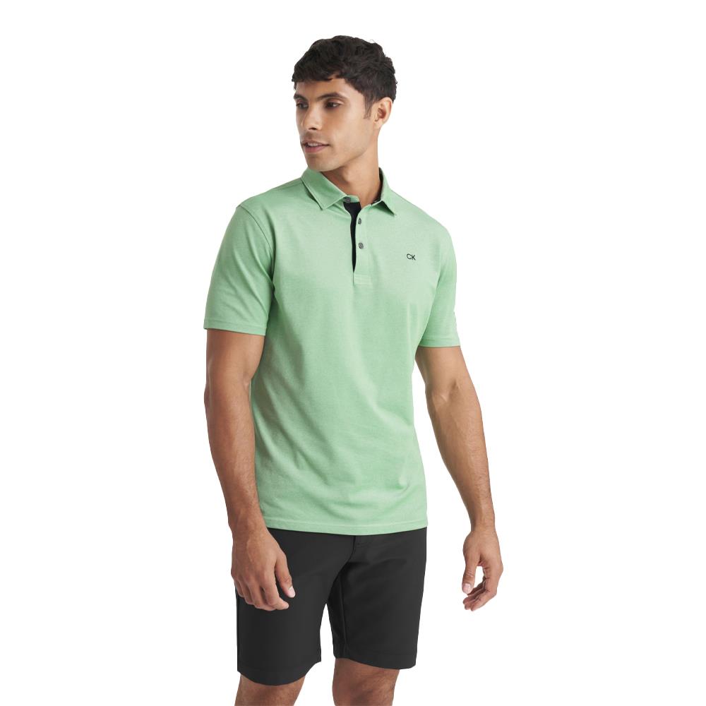 Calvin Klein Golf Gents Uni Polo Shirt Green