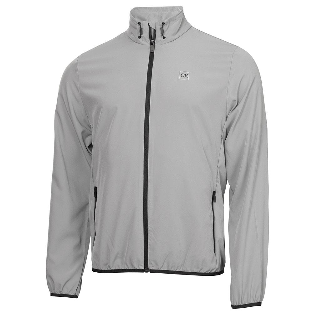 Calvin Klein Golf Gents Motion Full Zip Windbreaker Silver