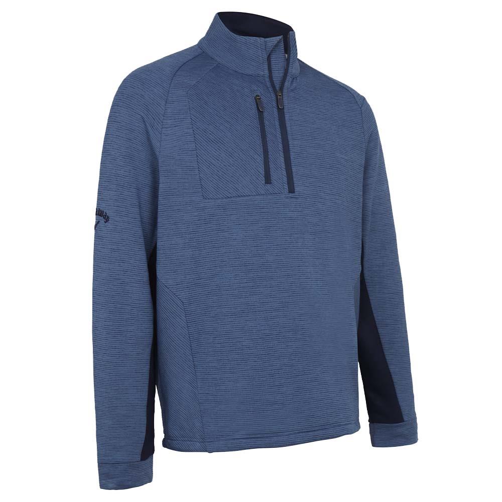 Callaway Gents Stripe Fleece Dark Navy Heather (414)
