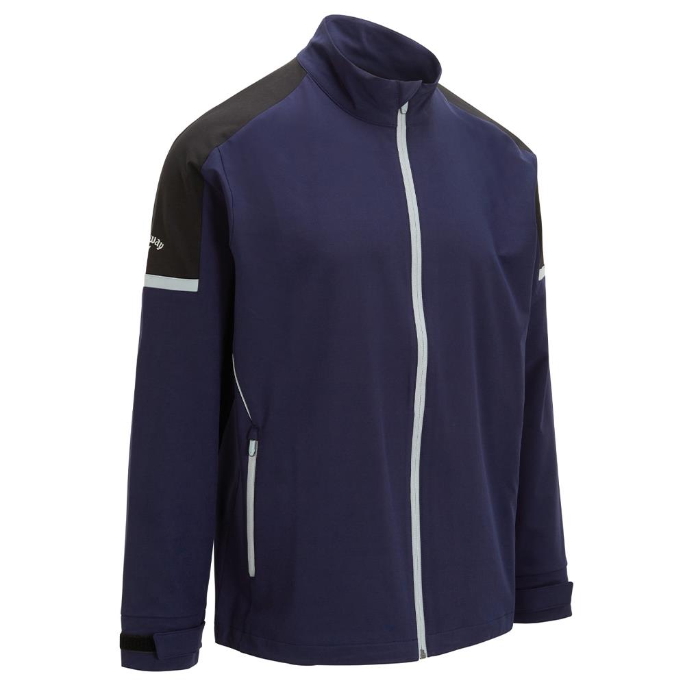 Callaway Gents Full Zip Shoulder Block Wind Jacket Peacoat ((410)