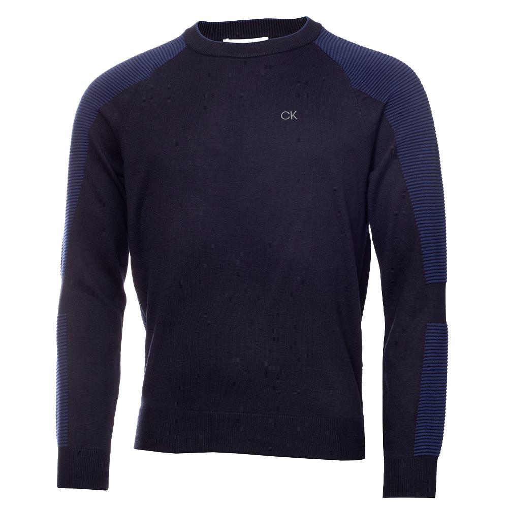 Calvin Klein Golf Gents Veleto Crew Sweater Navy