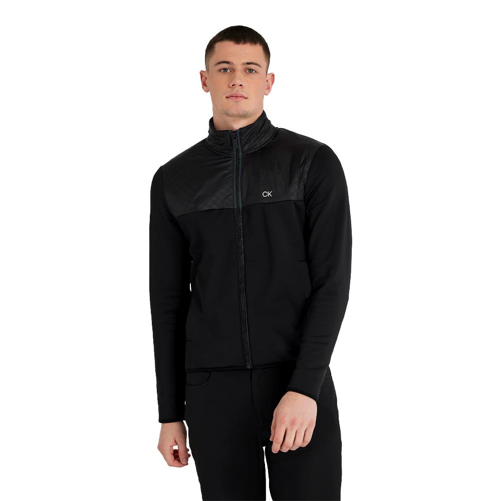 Calvin Klein Golf Gents Monte Full Zip Layering Black