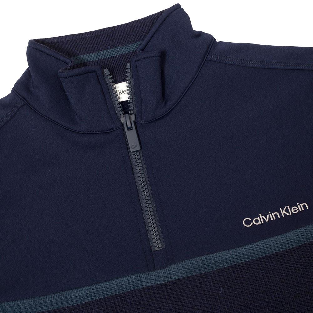 Calvin Klein Golf Gents Padera Hybrid Sweater Evening Blue