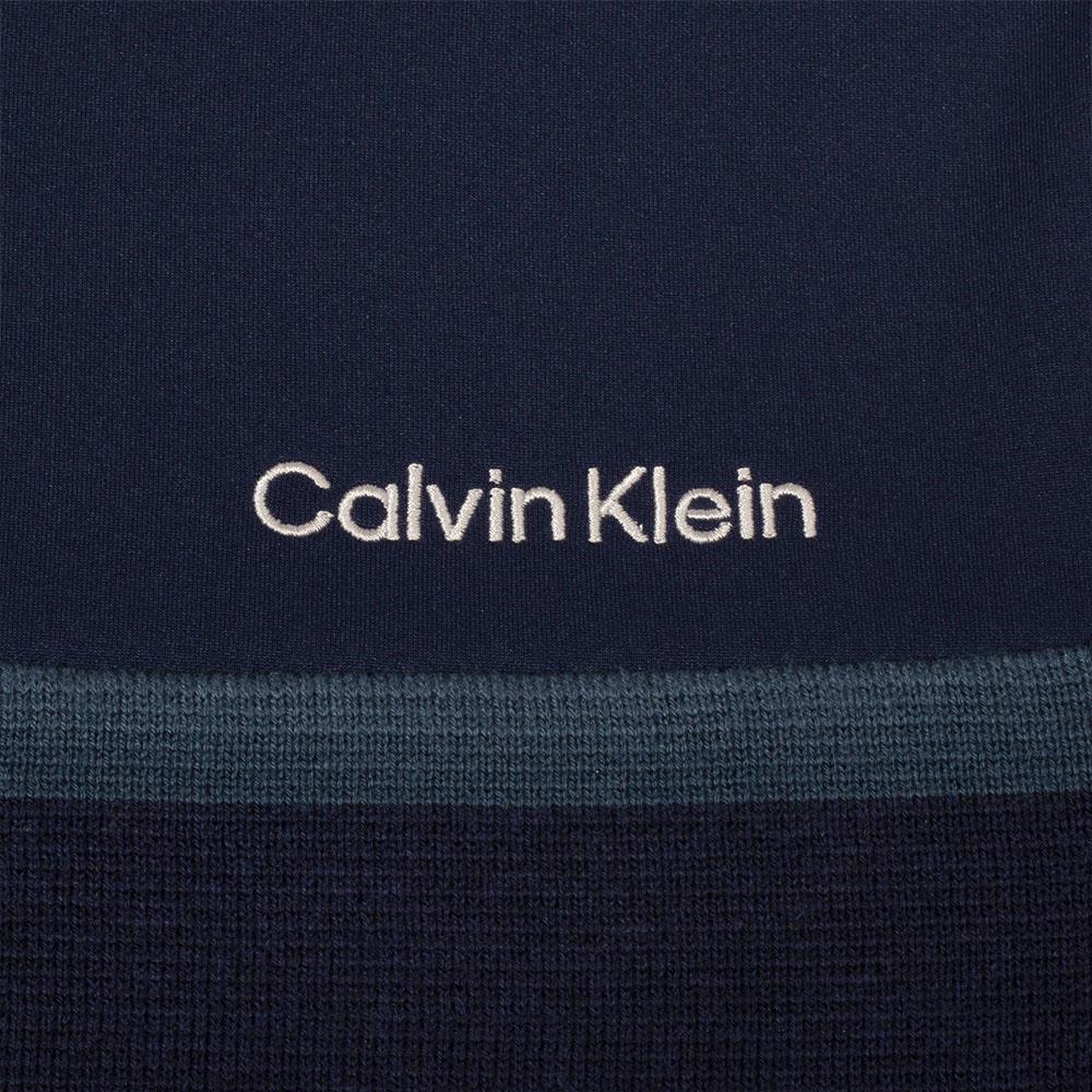 Calvin Klein Golf Gents Padera Hybrid Sweater Evening Blue