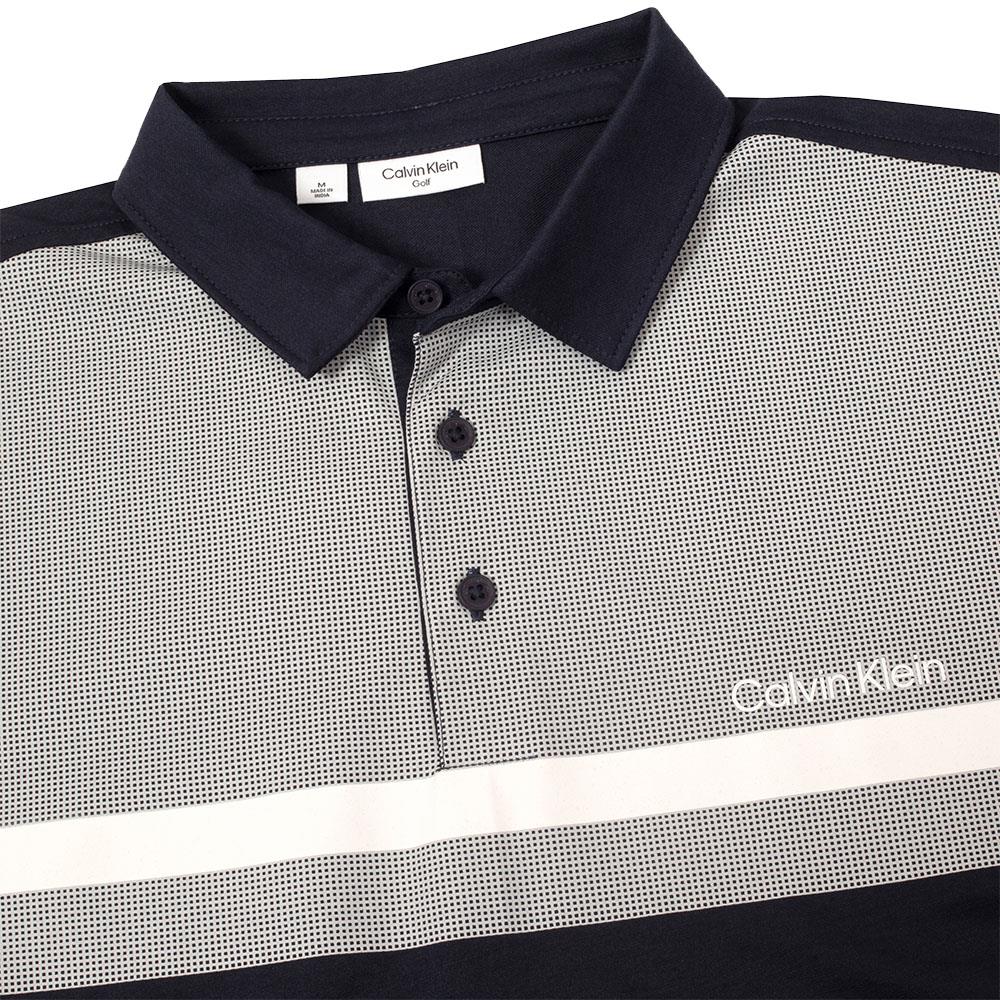 Calvin Klein Golf Gents Clearview Polo Shirt Navy