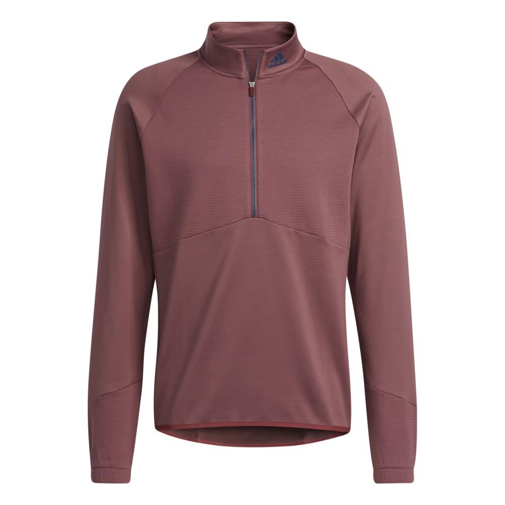adidas Gents Cold.Rdy ¼ Zip Pullover Quiet Crimson