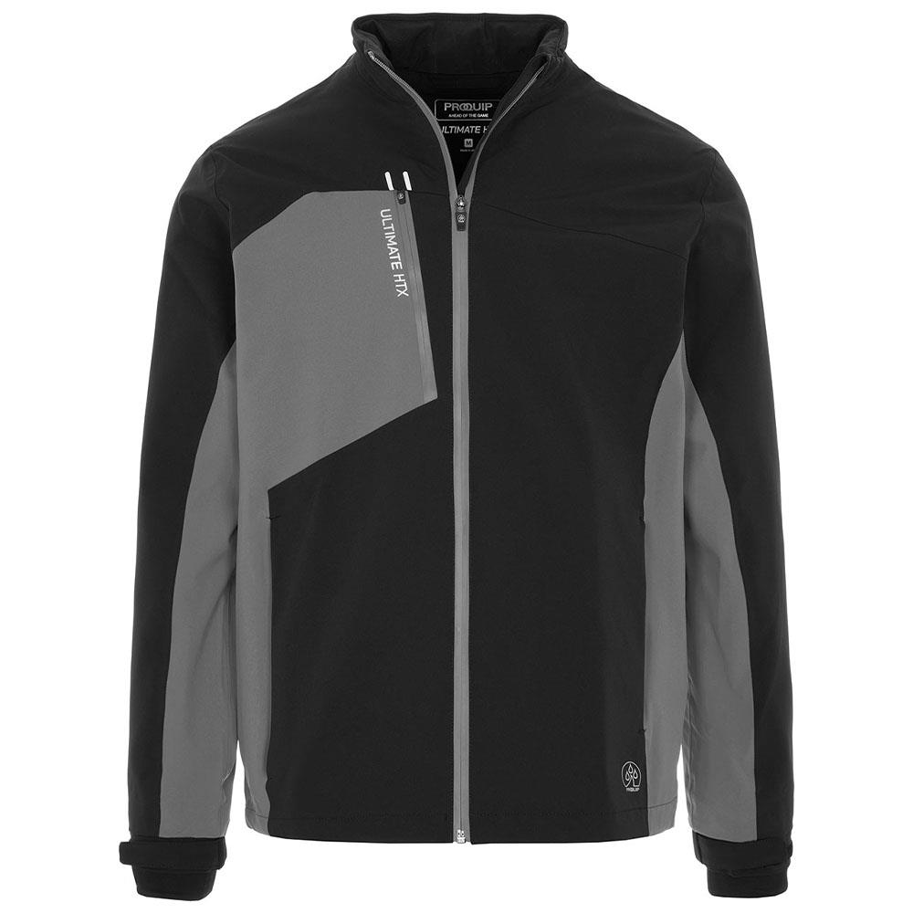 Proquip Gents Ultimate HTX Rain Jacket Black - Zinc