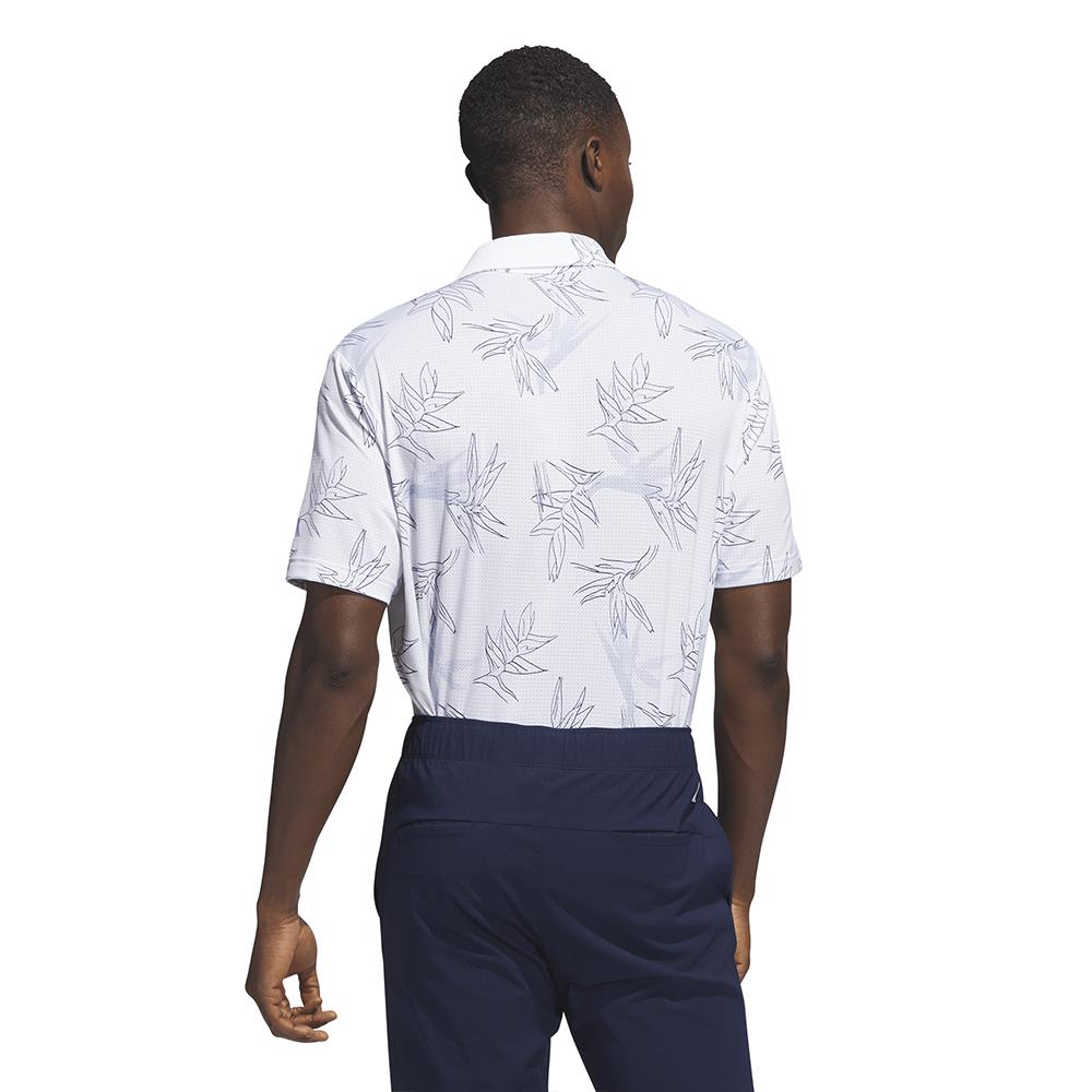 adidas Gents Oasis Mesh Polo Shirt White