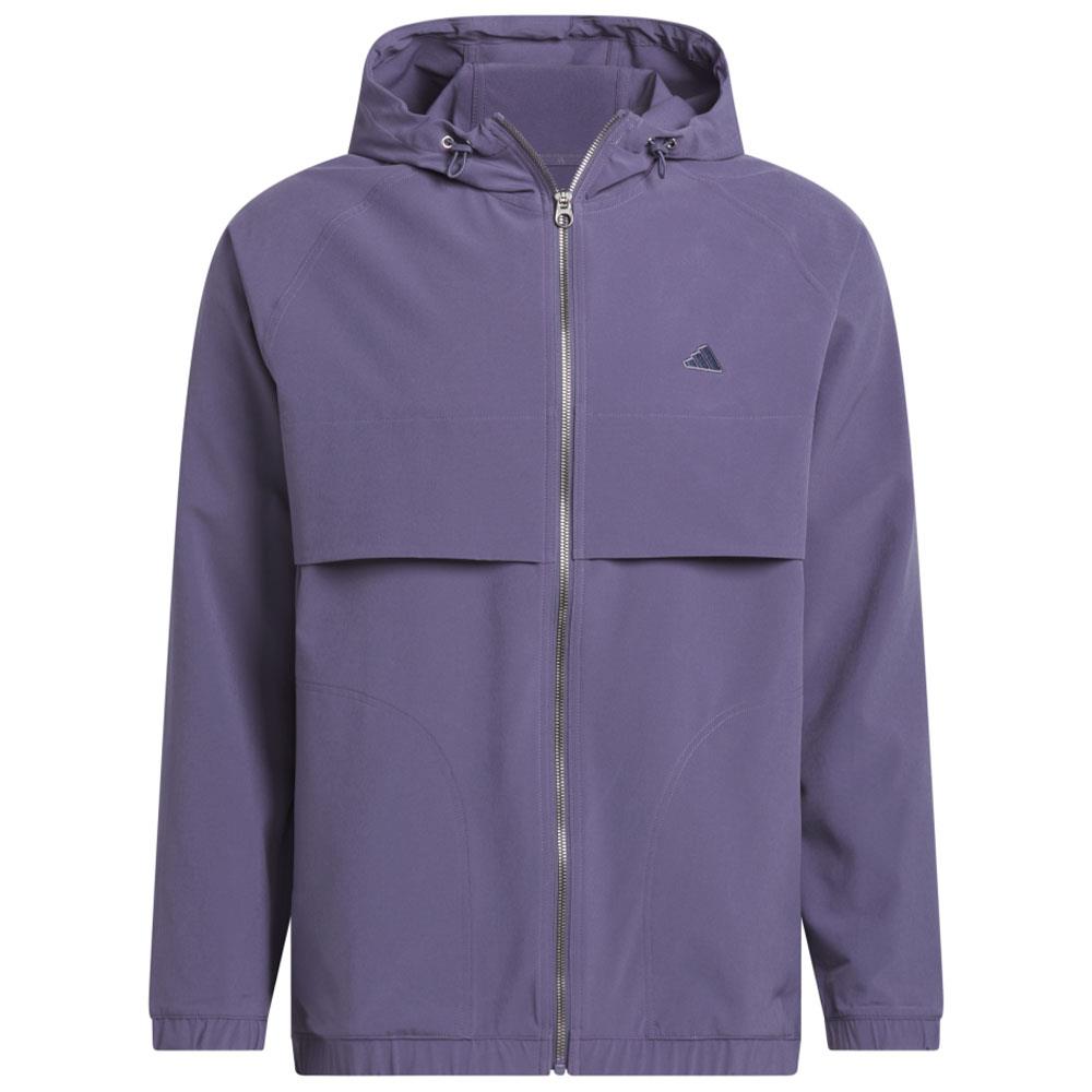 adidas Gents Go-to Full-Zip Windbreaker Preloved Violet