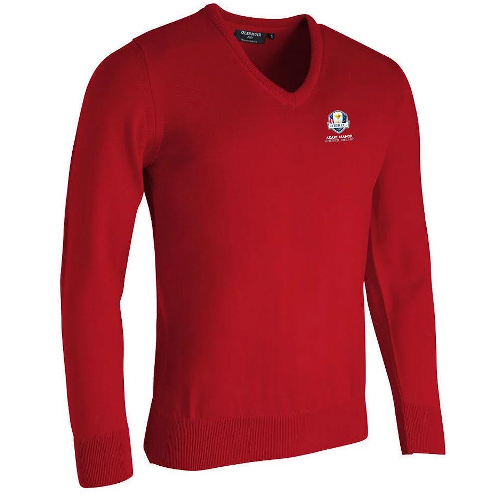 Glenmuir Gents Wilkie Official Ryder Cup 2027 V Neck Merino Wool ...
