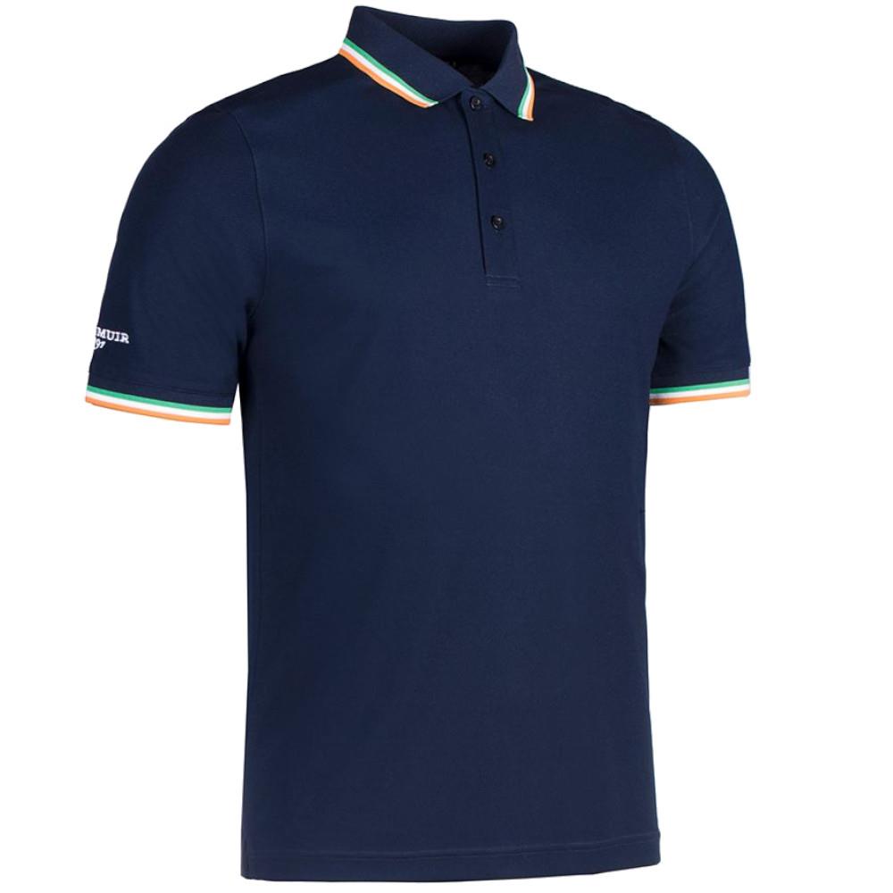 Glenmuir Gents Cork Shirt Navy | Irish Golf Store