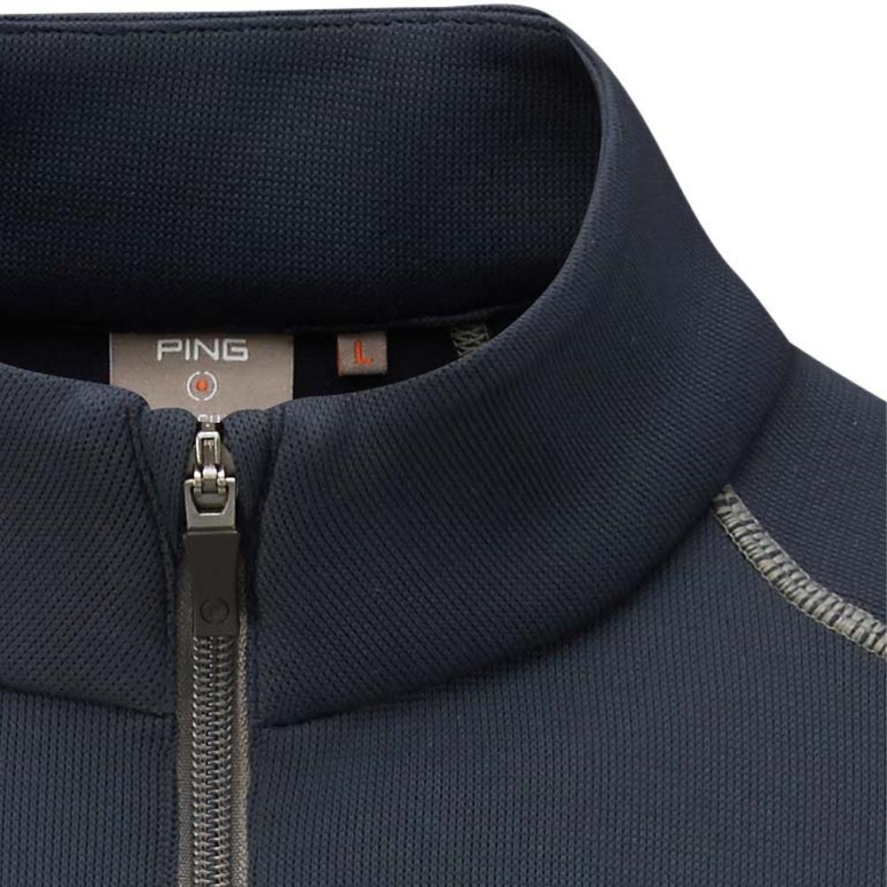 Ping Gents Ramsey ½ Zip Fleece Vest Navy