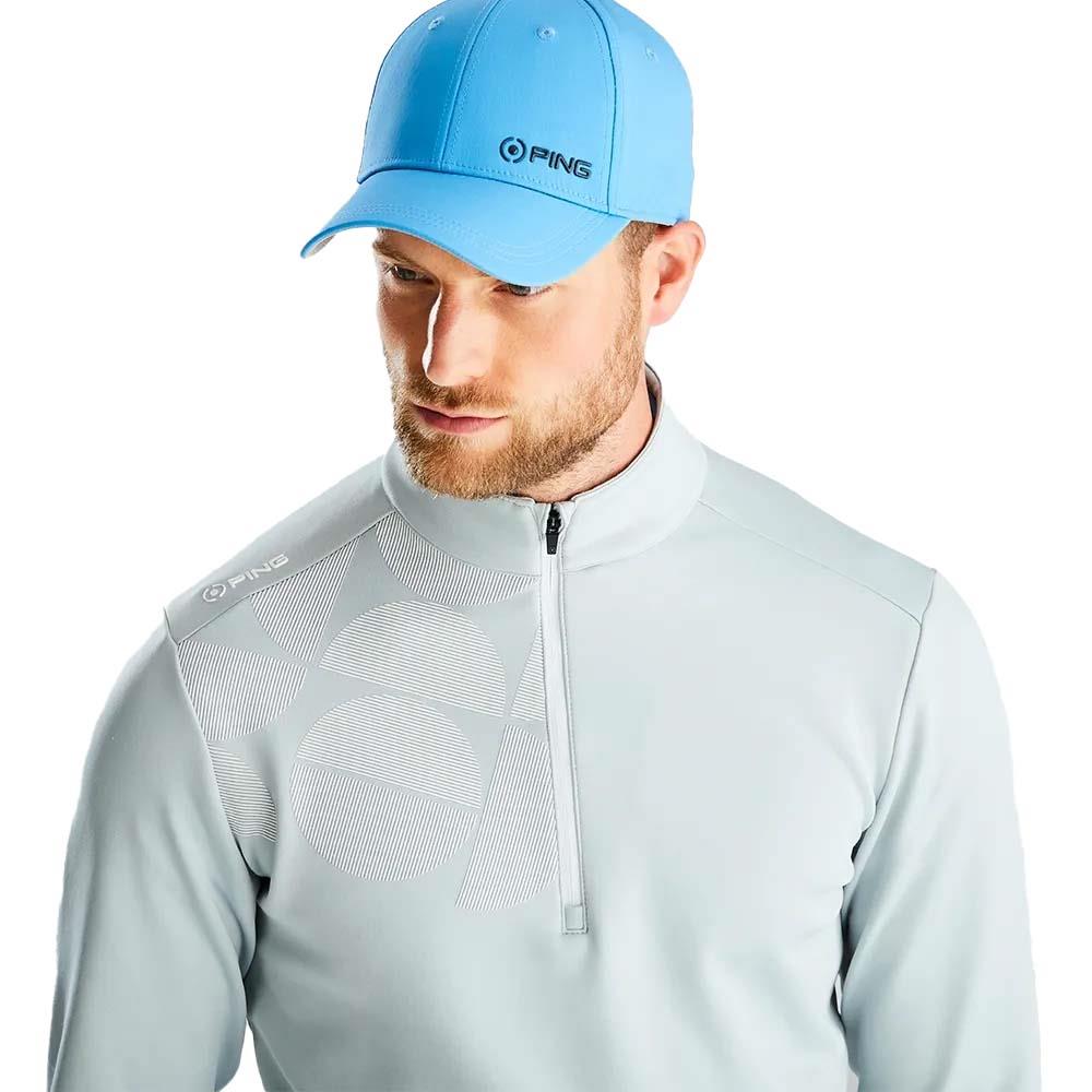 Ping Gents Elevation Mid Layer Pearl Grey