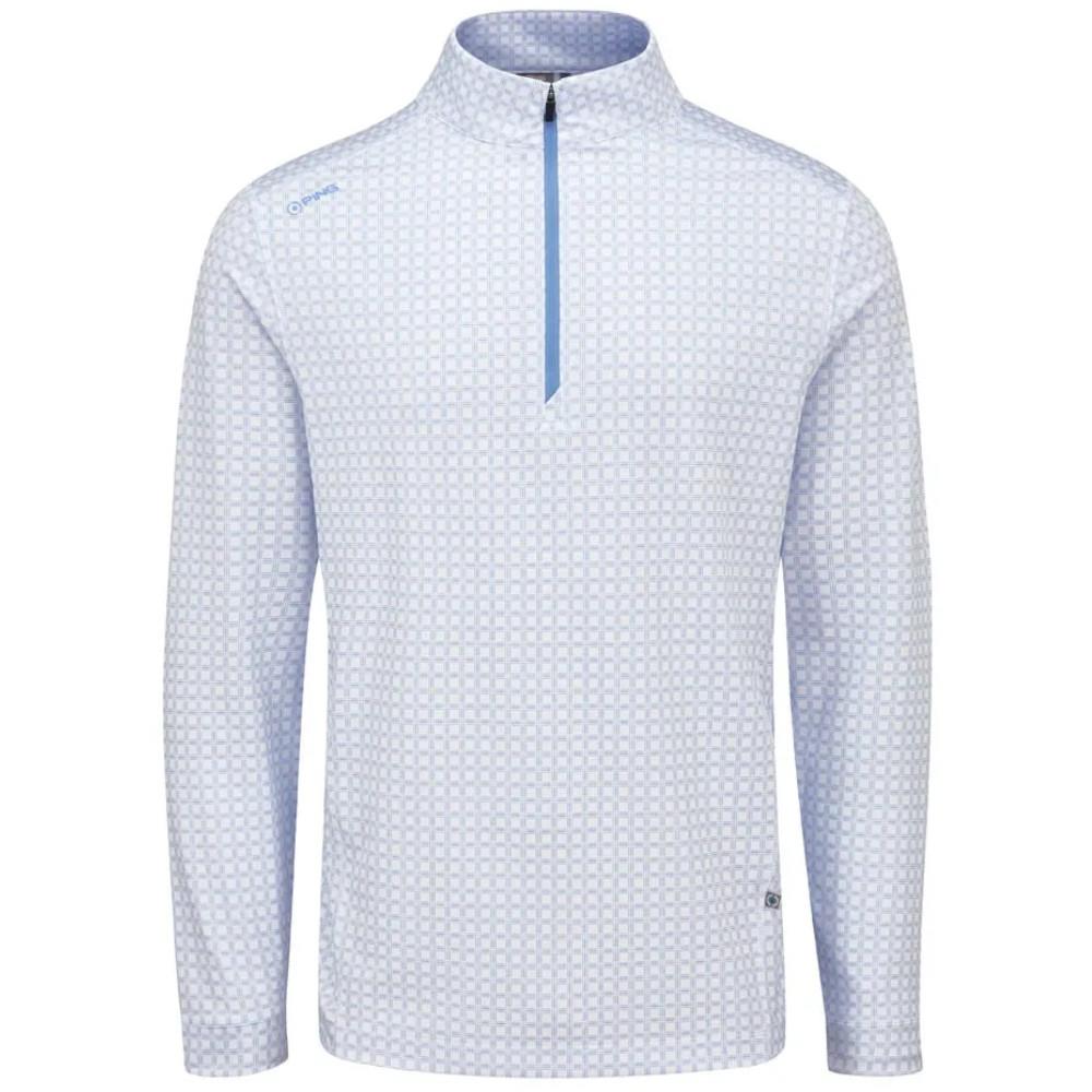 Ping Gents Latham ½ Zip Midlayer Top Cornflower Blue