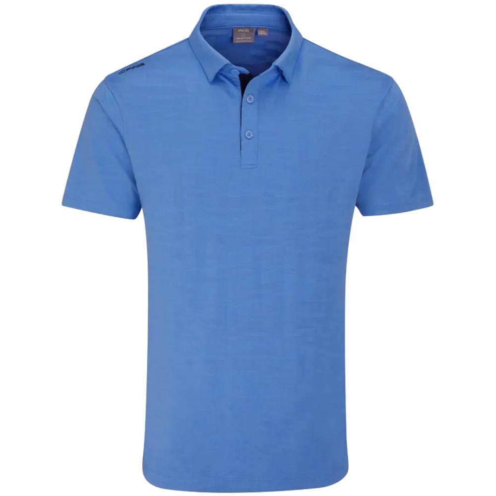 Ping Gents Kenan Polo Shirt Cornflower Blue