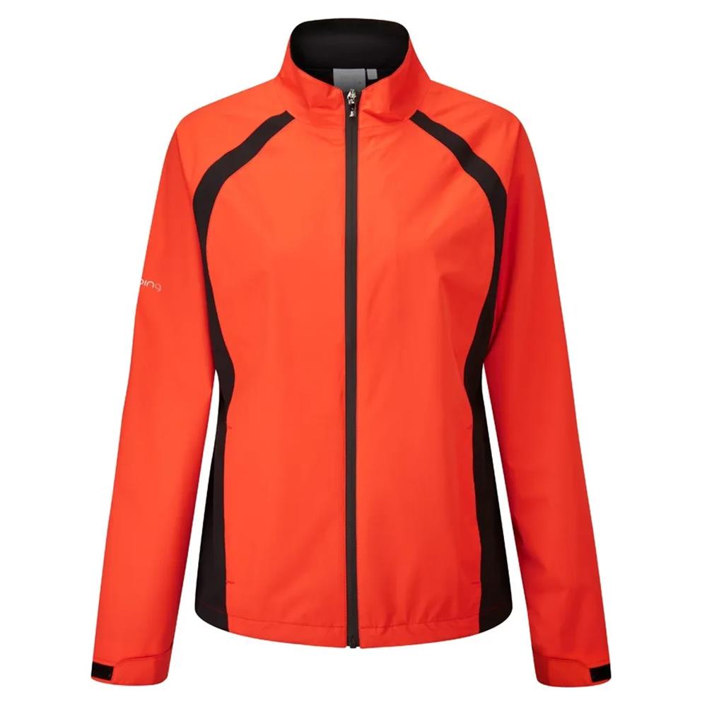 Ping Ladies Freda Waterproof Jacket Flame - Black