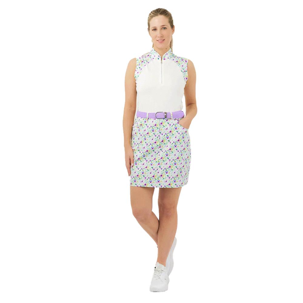 Pure Golf Ladies Clarity Skort Ethereal Bouquet