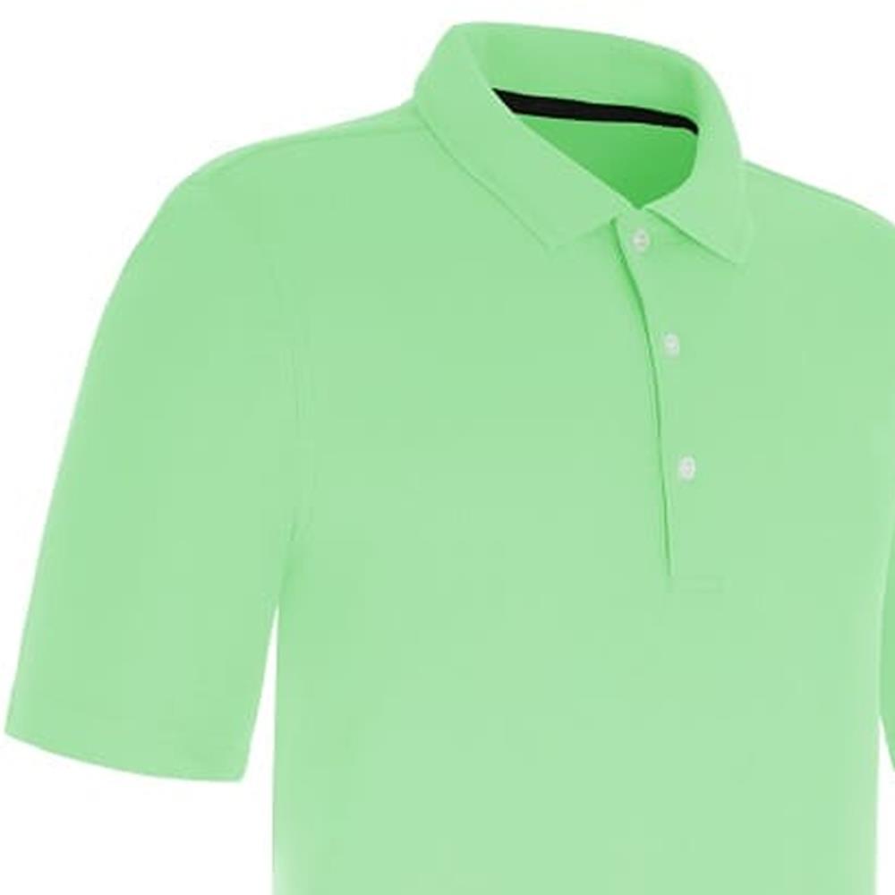 Proquip Gents Pro Tech Plain Polo Shirt Neon Green