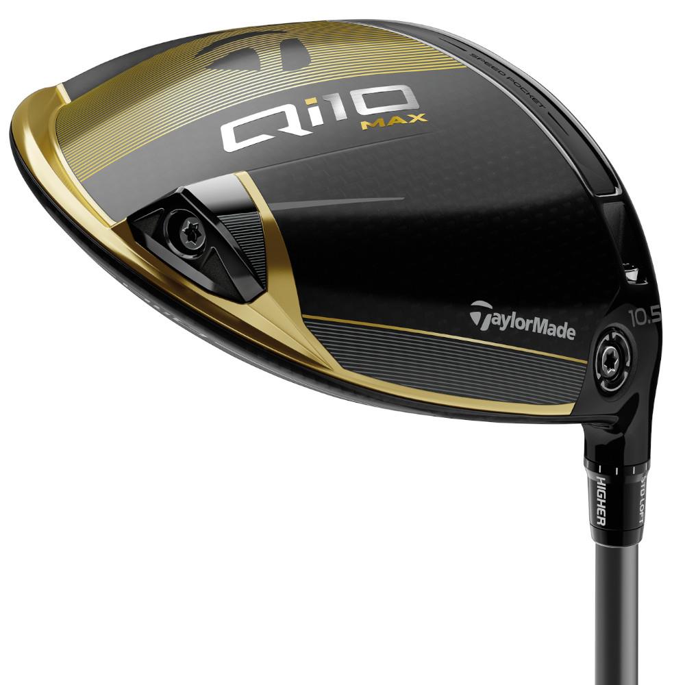 TaylorMade Qi10 MAX Designer Series Gold Driver Gents RH