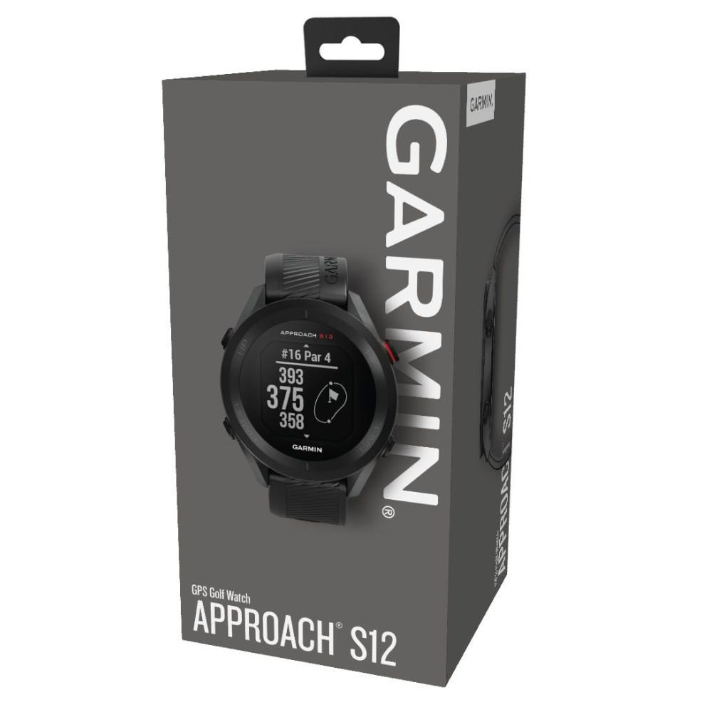 Garmin Approach S12 GPS Watch Black | Irish Golf Store