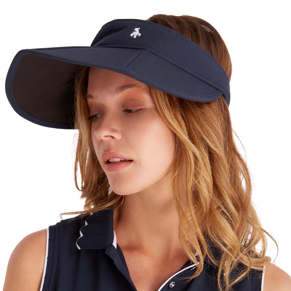 Green Lamb Nori Foldable Visor Navy