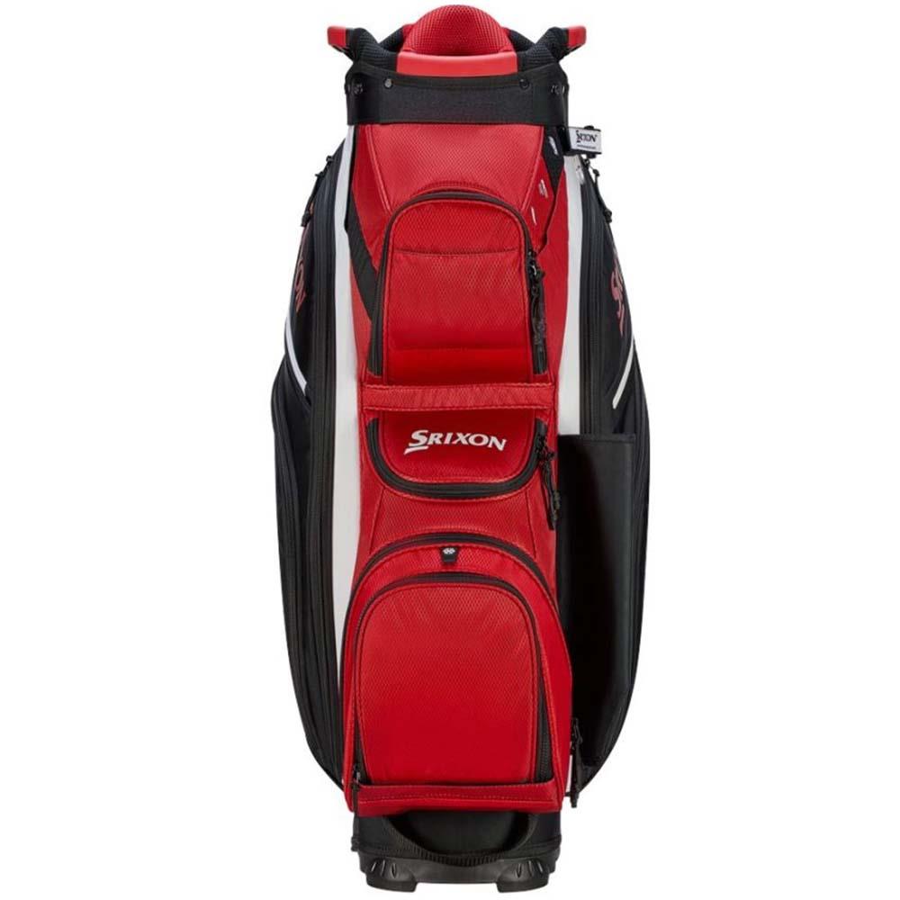 Srixon Premium Cart Bag Red - Black | Irish Golf Store