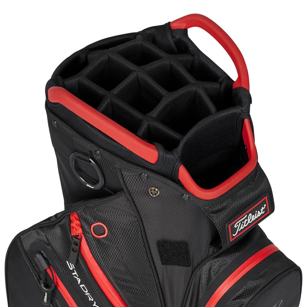 Titleist Cart 14 StaDry™ Black - Black - Red